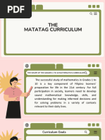 MATATAG Mathematics CG Grades1 4 and 7 | PDF | Learning | Mathematics