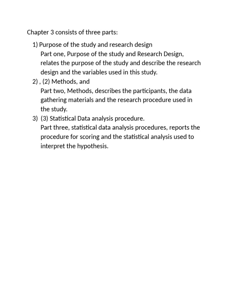 Chapter 3 Consists of Three Parts | PDF | Computers