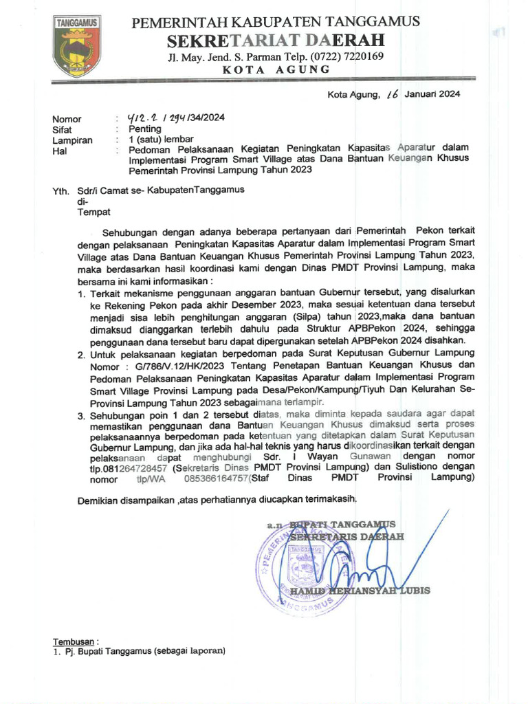 Implementasi Program Smart Village | PDF