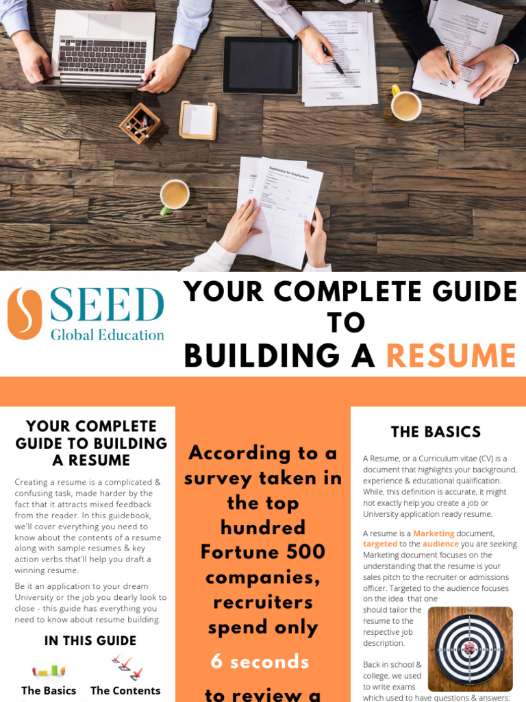Guide to Building a Resume - Sharang Dhaimade | PDF | Résumé | Recruitment