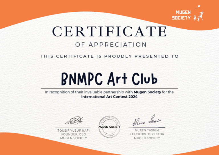 BNMPC Art Club | PDF
