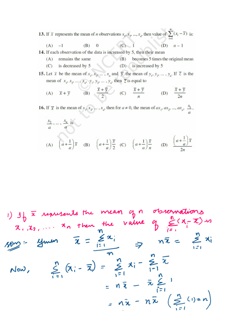 Exempler Extra Sums Statistics | PDF