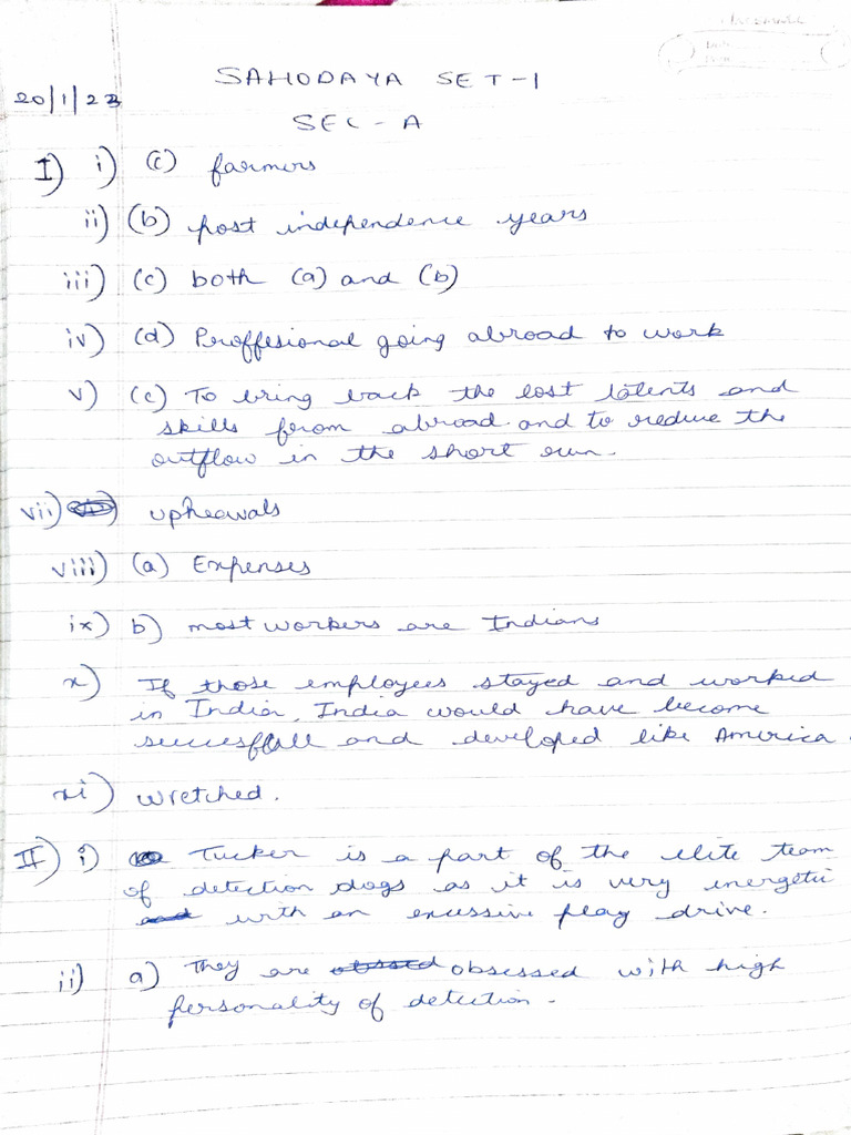 Sumit English Paper | PDF