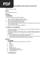 Family Constitution Sample | PDF | Committee | Feasibility Study