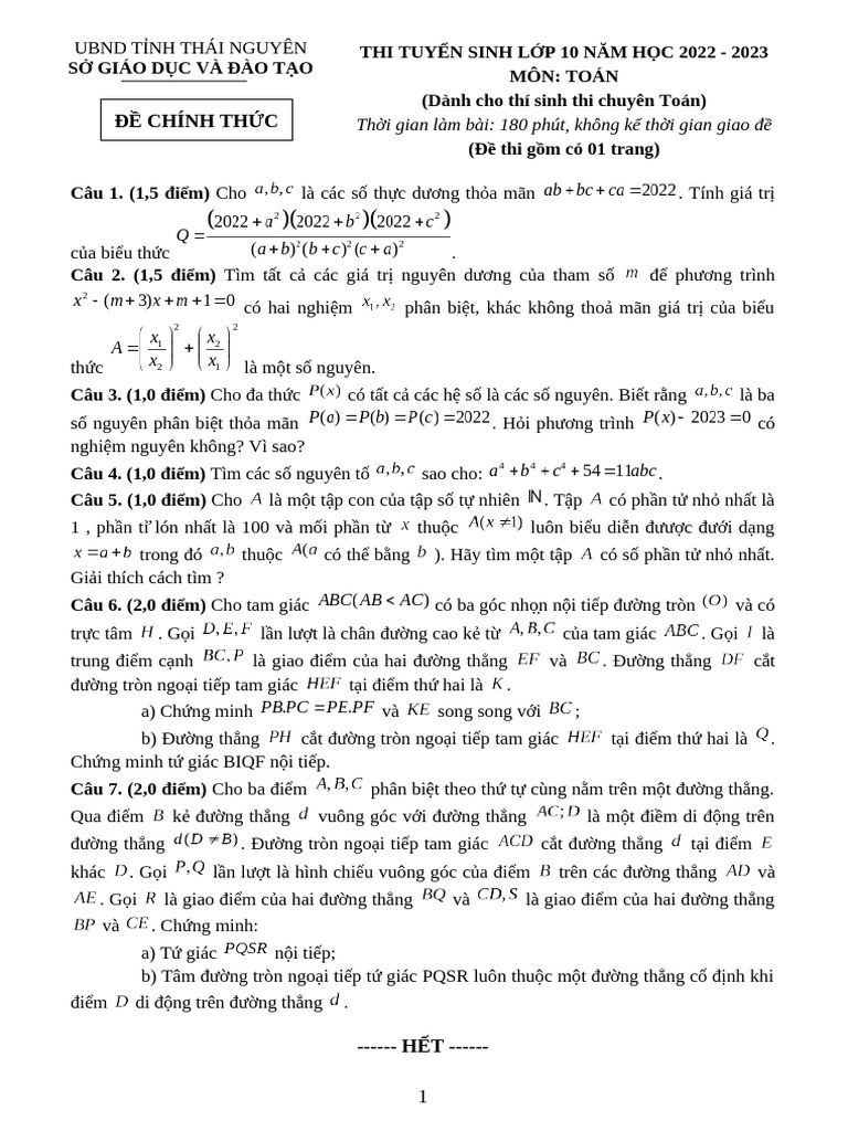 54 - Thái Nguyên | PDF