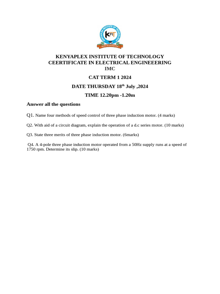 Estimating and Tendering Notes | PDF