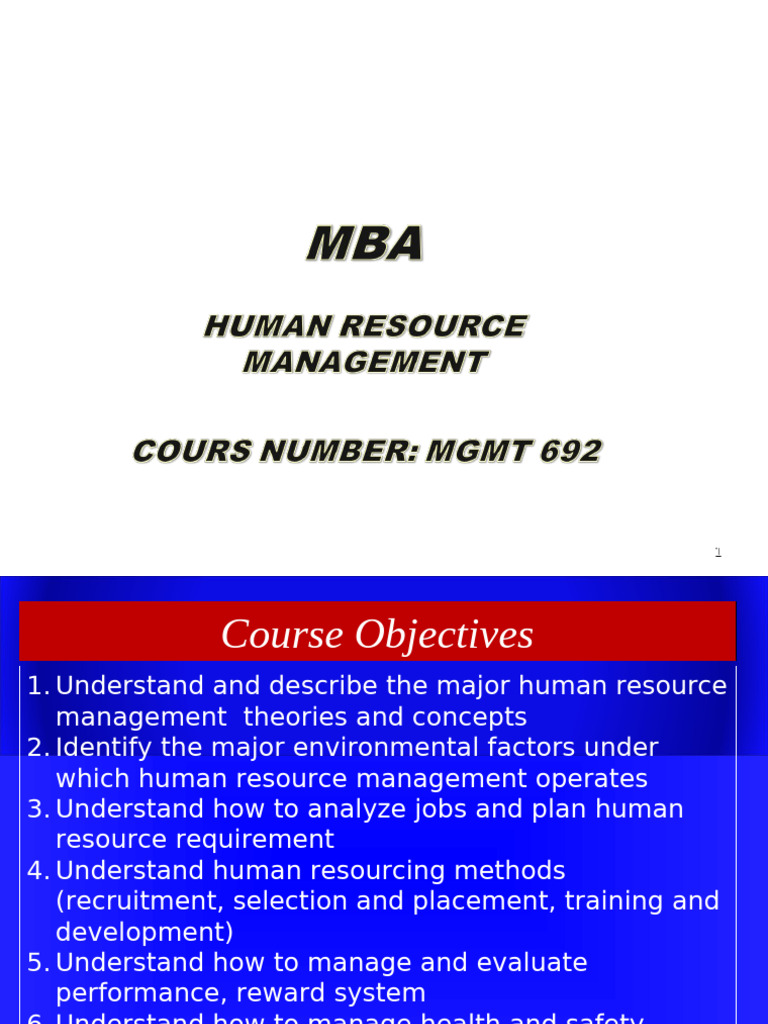 HRM Overview and Key Concepts | PDF | Human Resource Management | Employment