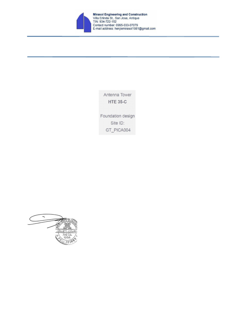 GT - PICA004 - HTE - 35-C - 150KPa - EKI-STRUCT - CREI - MIRASOL ...
