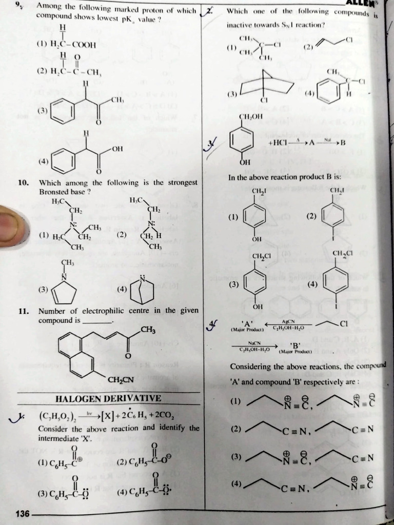 Halogen Derivatives | PDF | Chemical Reactions | Chemical Elements