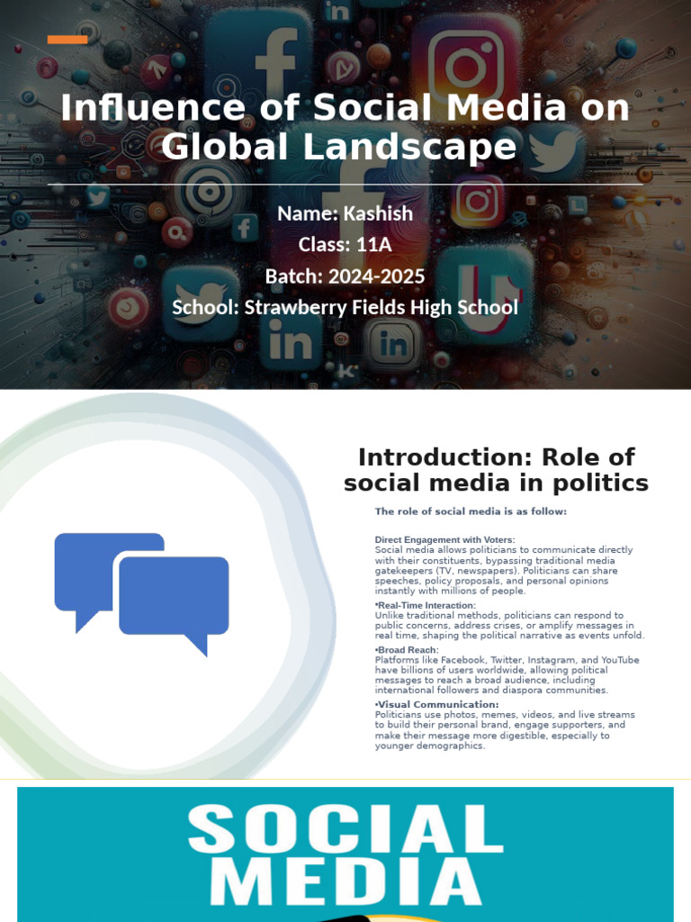 Pol Science Project | PDF | Social Media | Popular Culture & Media Studies