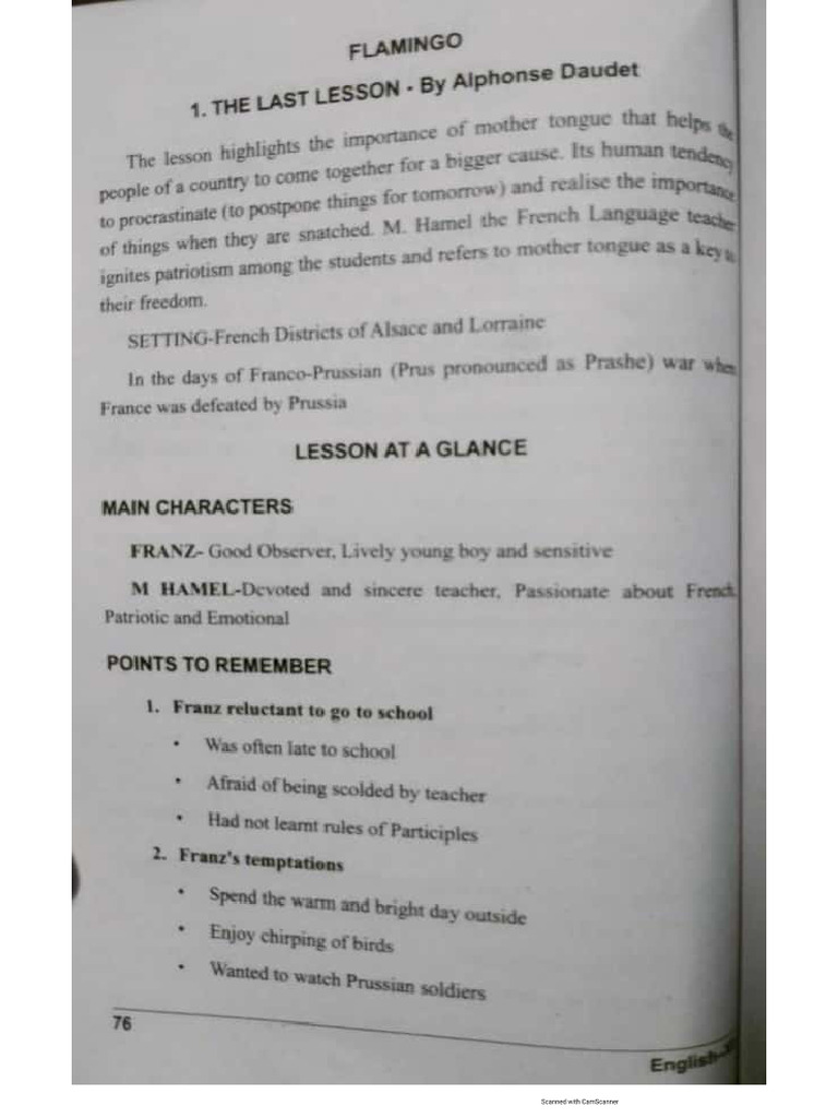 English Chapters Summary | PDF