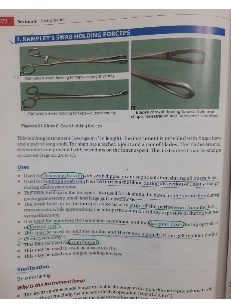 Surgery Instrument, Specimen | PDF