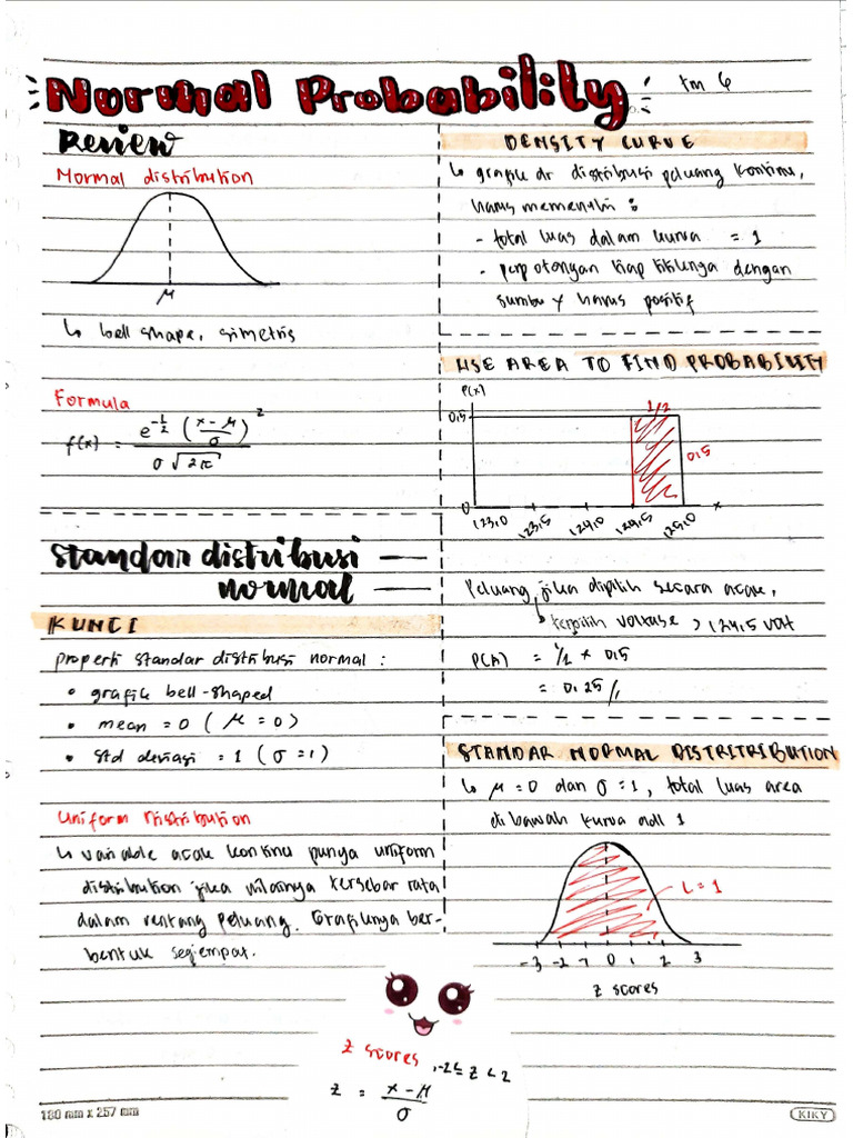 TM 6. Normal Probability Distribution | PDF
