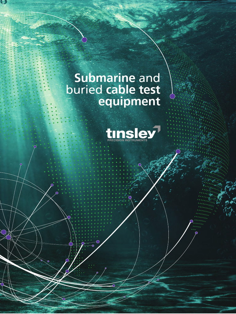 Tinsley 5910 Submarine Cable Test Set | PDF | Detector (Radio) | Mains ...