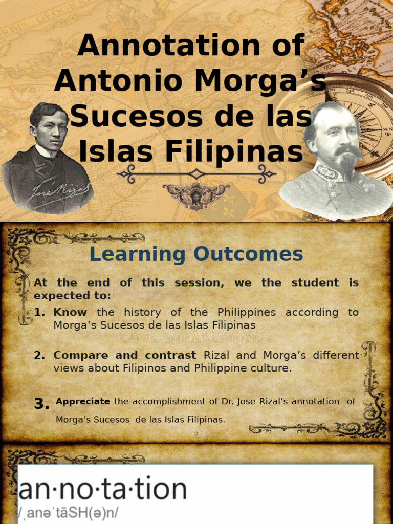 Annotation of Morga S | PDF | Philippines | Spanish Empire