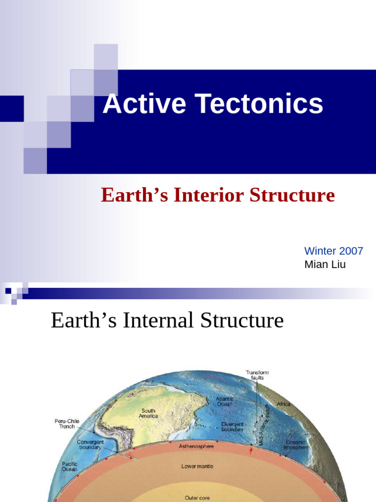 Earth’s Internal Structure Explained | PDF | Science & Mathematics