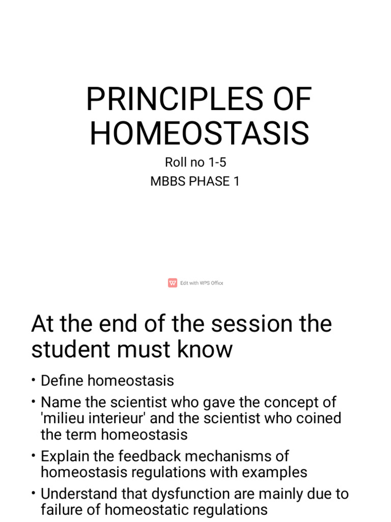 PRINCIPLES OF H-WPS Office | PDF | Homeostasis | Luteinizing Hormone