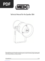 EATON DB3B Medc Sounder Manual | PDF | Resistor | Direct Current
