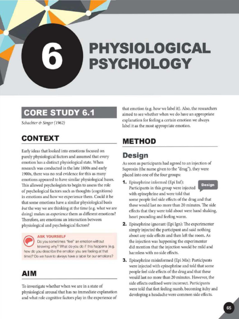 06 CH 06 Physiological Psychology | PDF | Rapid Eye Movement Sleep | Sleep