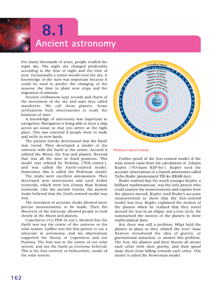 Ancient Astronomy Worksheet | PDF