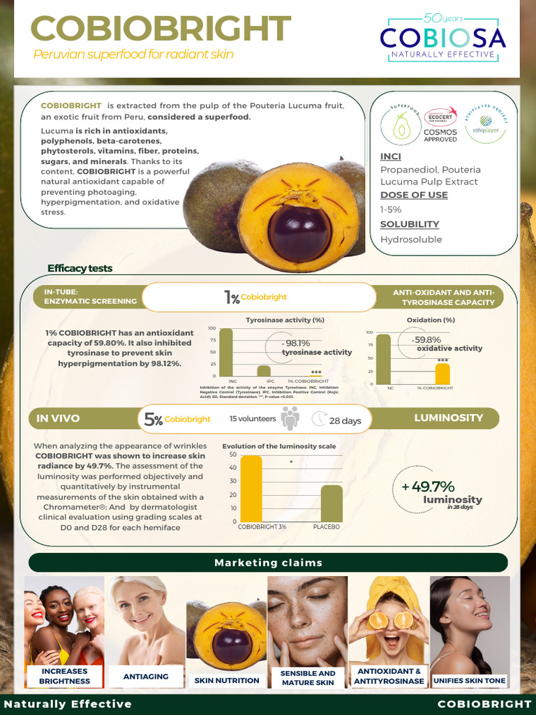 Cobio Bright | PDF | Antioxidant | Natural Products