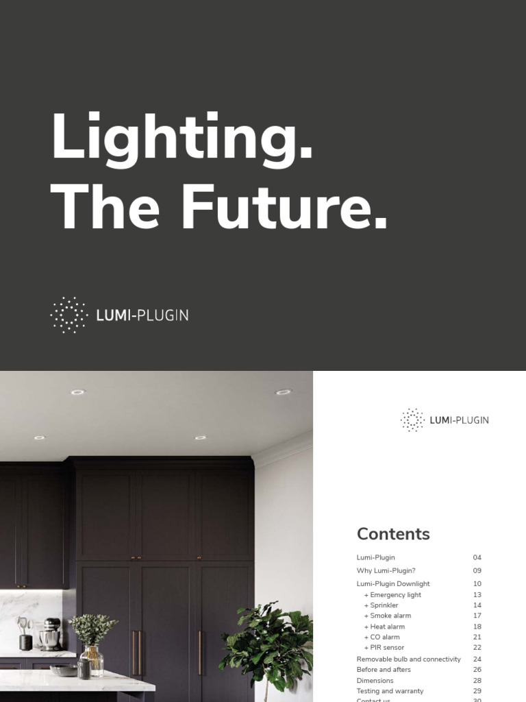 Lumi Plugin Specification Sheet | PDF | Lighting | Alternating Current