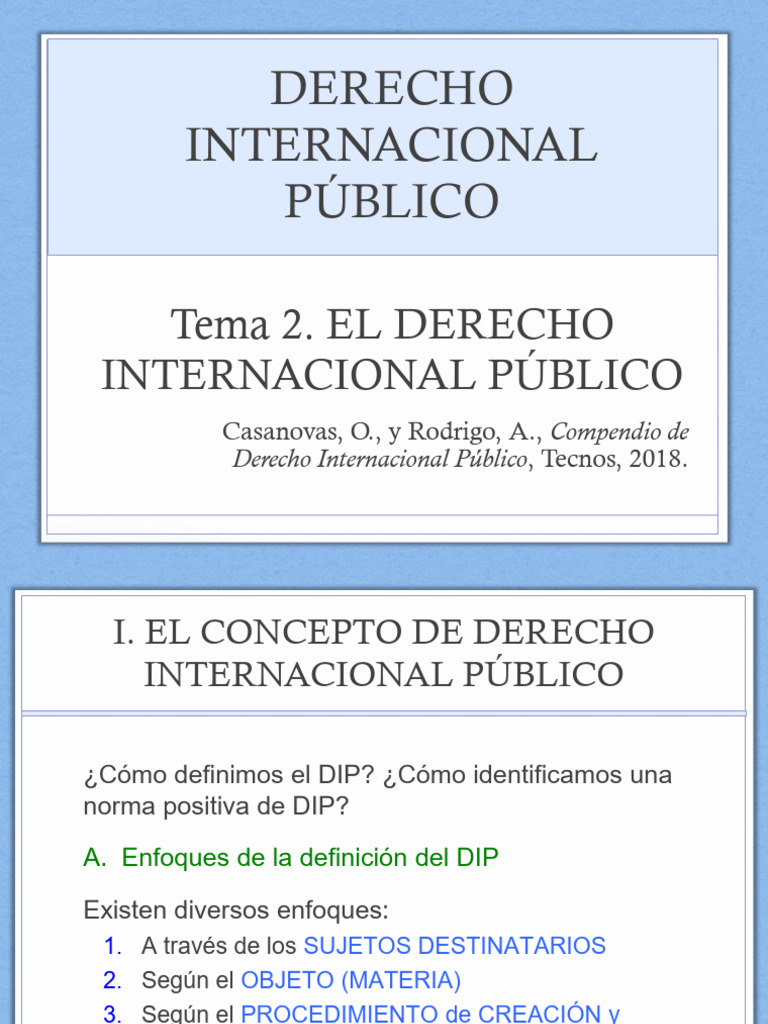 Tema 2. EL DIP Valud2 | PDF | Justicia | Crimen y violencia