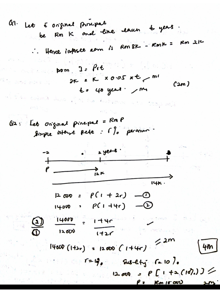 Answer Test 1 | PDF