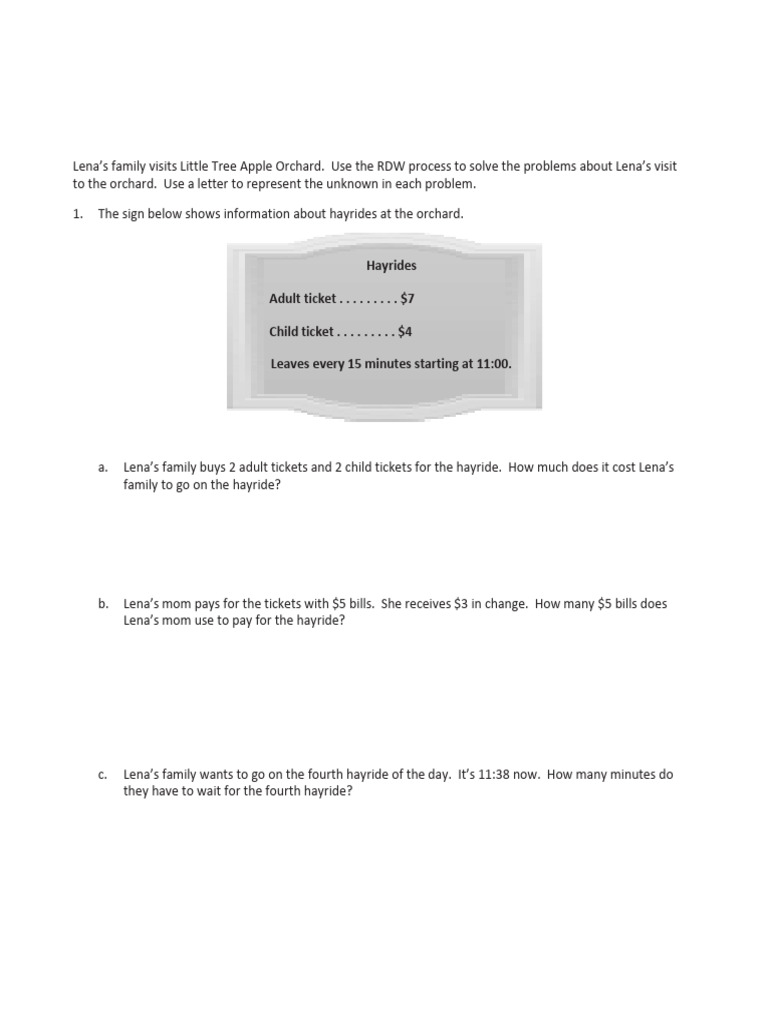 Word Problems and Geometry | PDF | Area | Rectangle