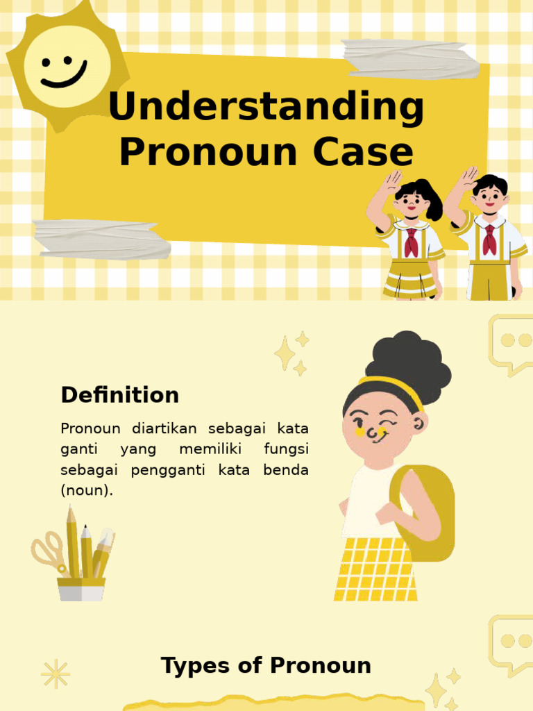 Materi Bahasa Inggris Pronoun (Kata Ganti) | PDF