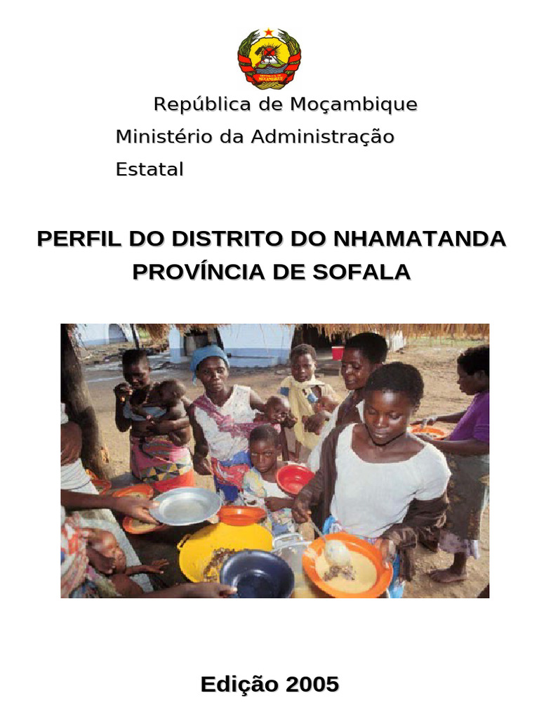 Perfil do Distrito de Nhamatanda | PDF | Agricultura | Moçambique