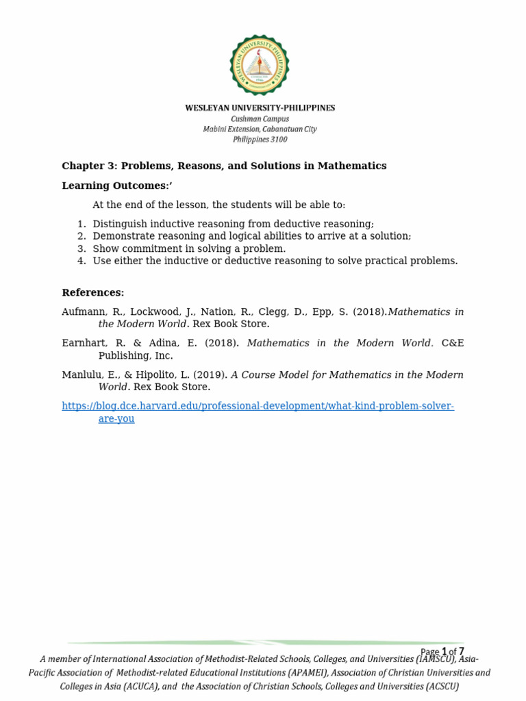 Math Problem Solving Strategies | PDF | Conjecture | Reason