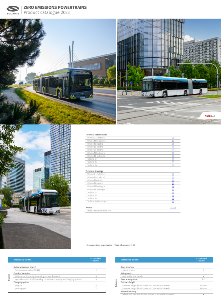 2023 Zero Emissions Powertrain Catalog | PDF | Anti Lock Braking System ...