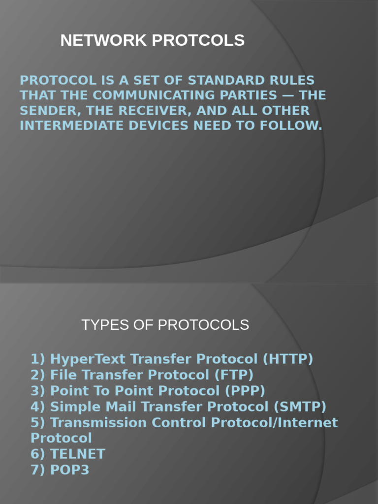 Network Protocol | PDF | Computers | Technology & Engineering