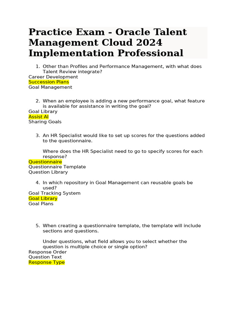 Talent Fusion Prep | PDF | Employment | Human Resource Management