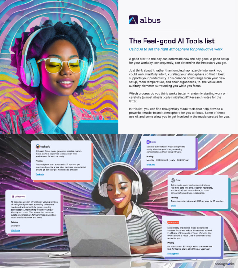 The Feel-Good AI Tools List | PDF | Neuroscience