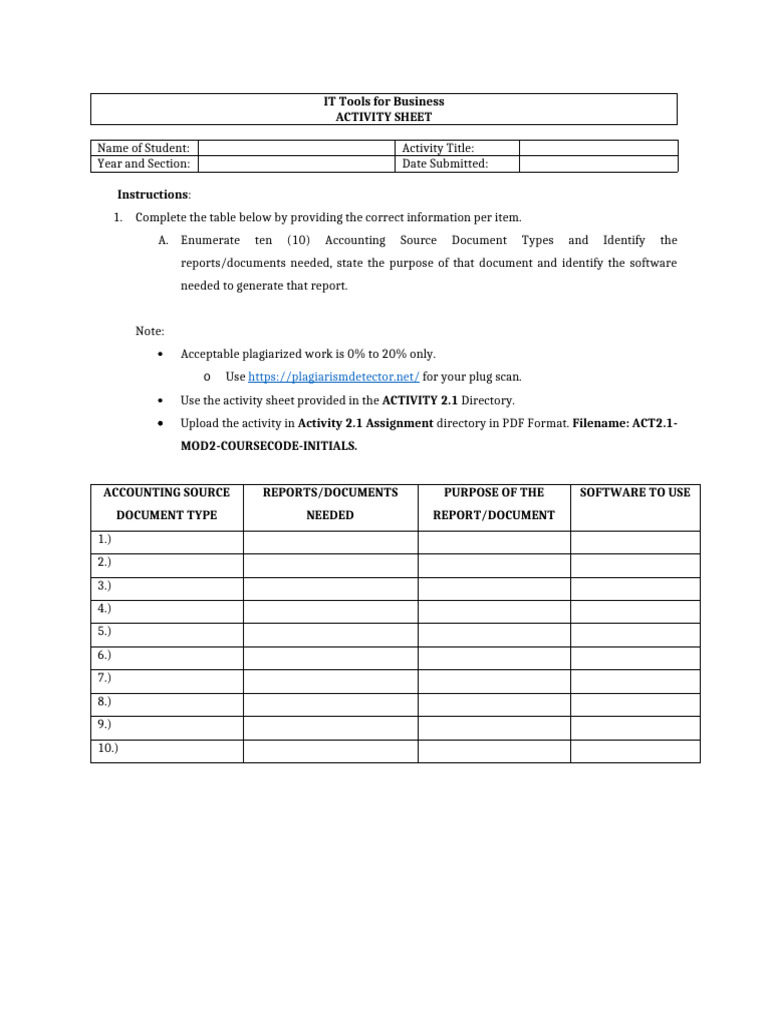Act2.1 Mod2 Coursecode Initials | PDF