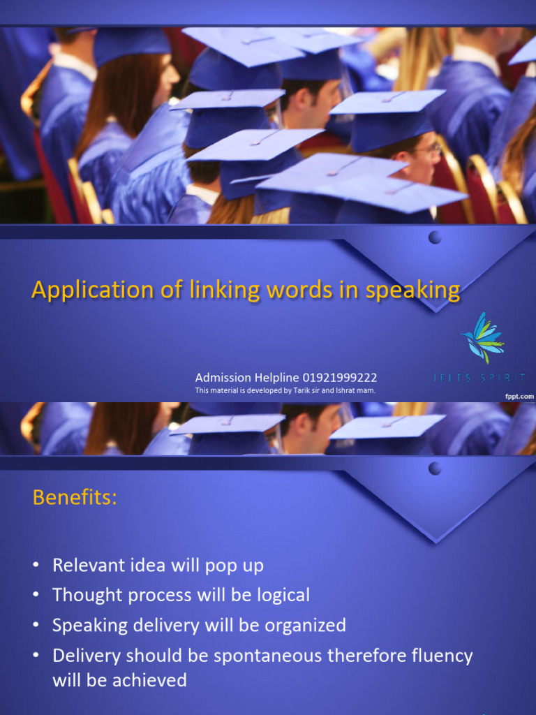 My Important Linking Words | PDF