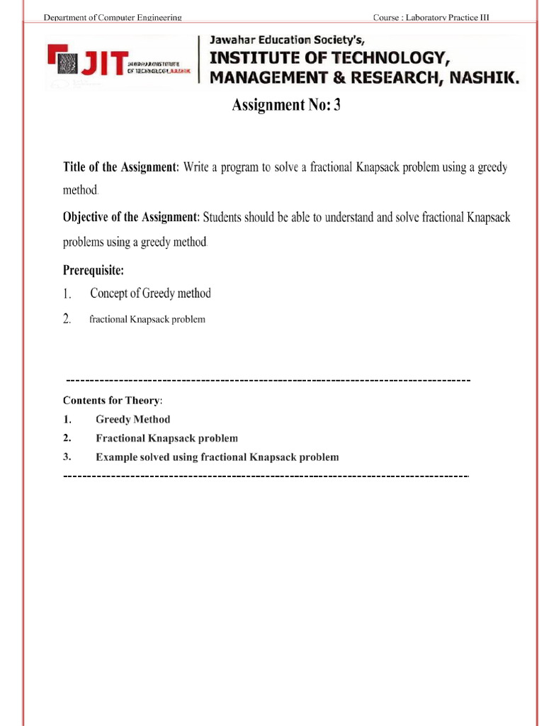 DAA Practical 3 | PDF