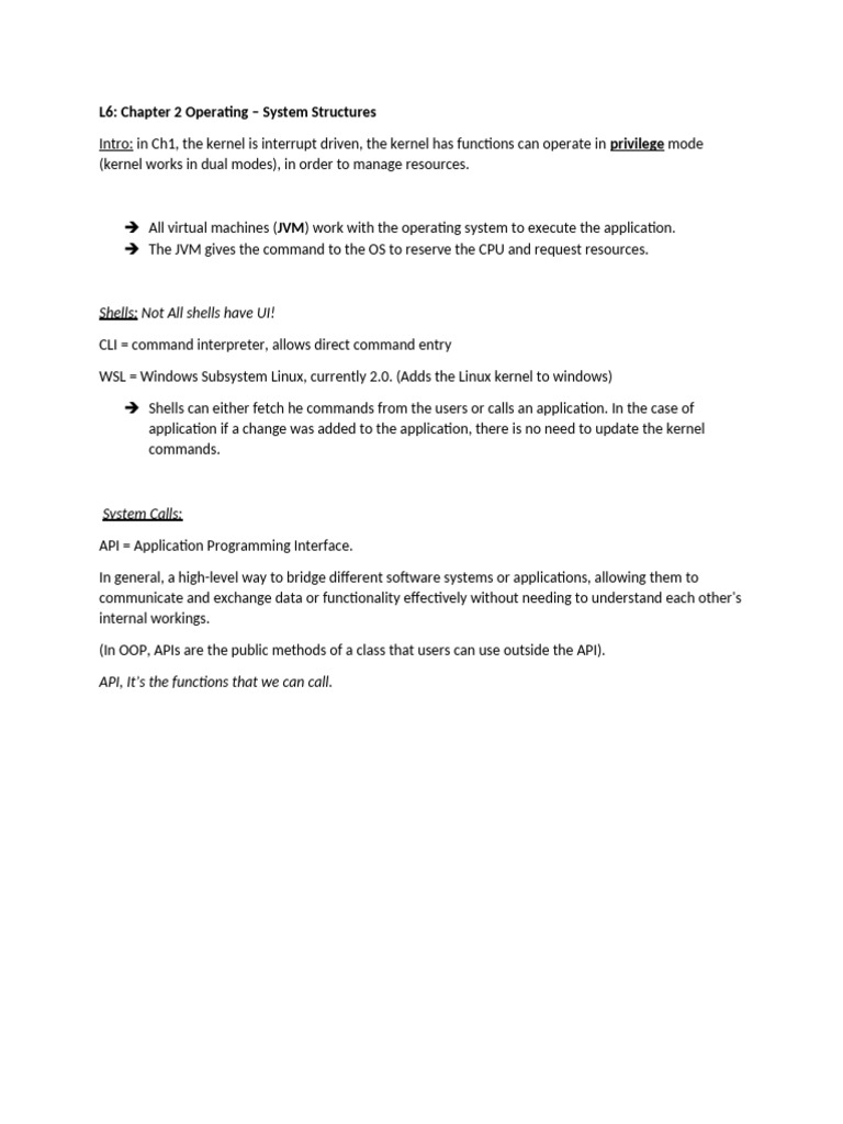 Lecture 6 Notes | PDF