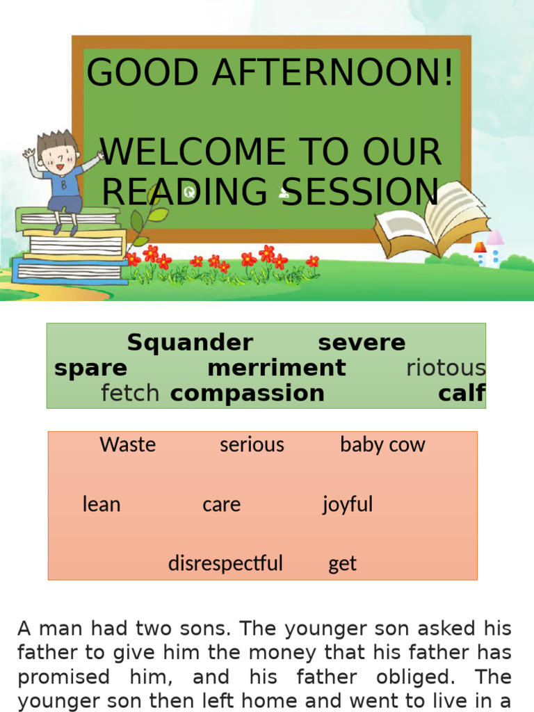 READING Session 1 | PDF