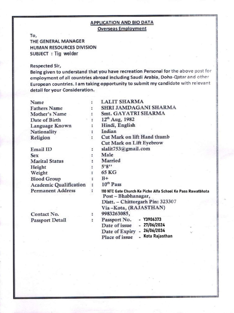 Lalit 20.09.2024 | PDF | Welding | Construction