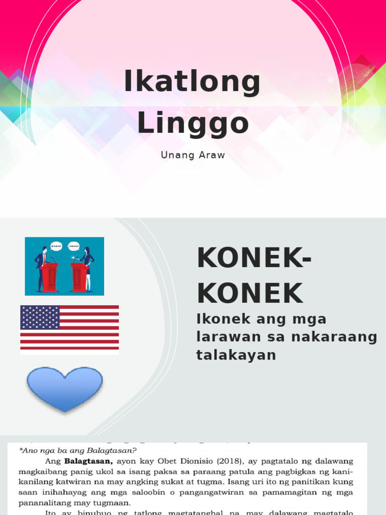 Ikatlong Linggo | PDF