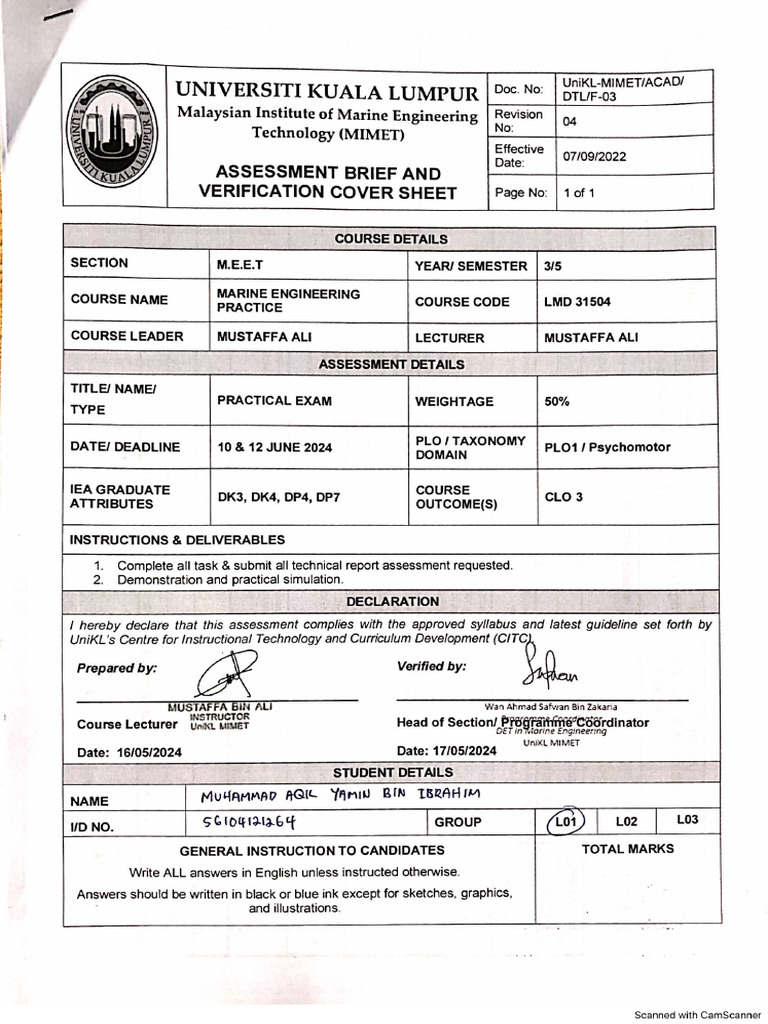 Practical Exam Mep | PDF