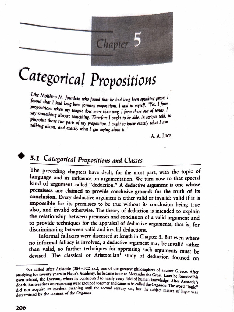 Logic | PDF | Argument | Deductive Reasoning