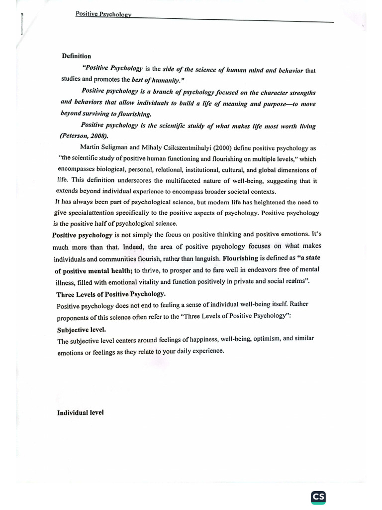 Introduction To Psychology | PDF