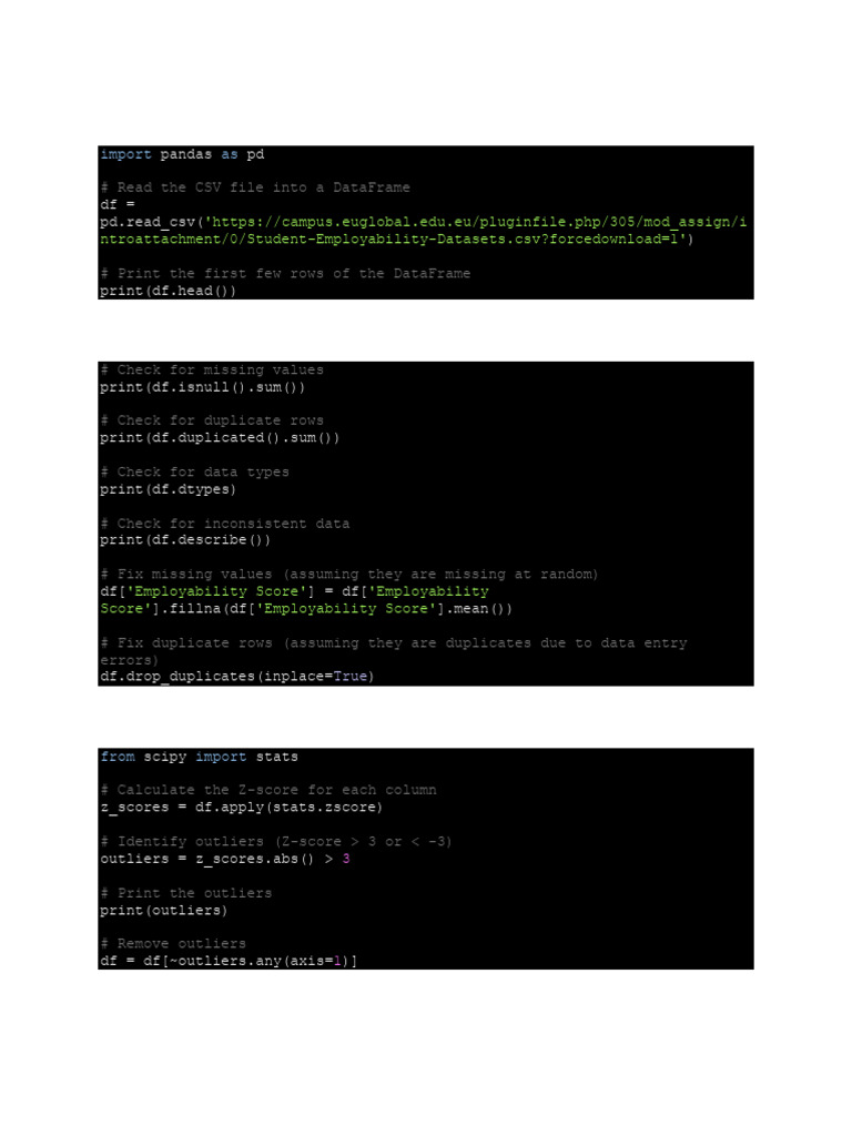 ODERA PYTHON ASSIGNMENT | PDF | Outlier | Scatter Plot ODERA PYTHON ASSIGNMENT | PDF | Outlier | Scatter Plot