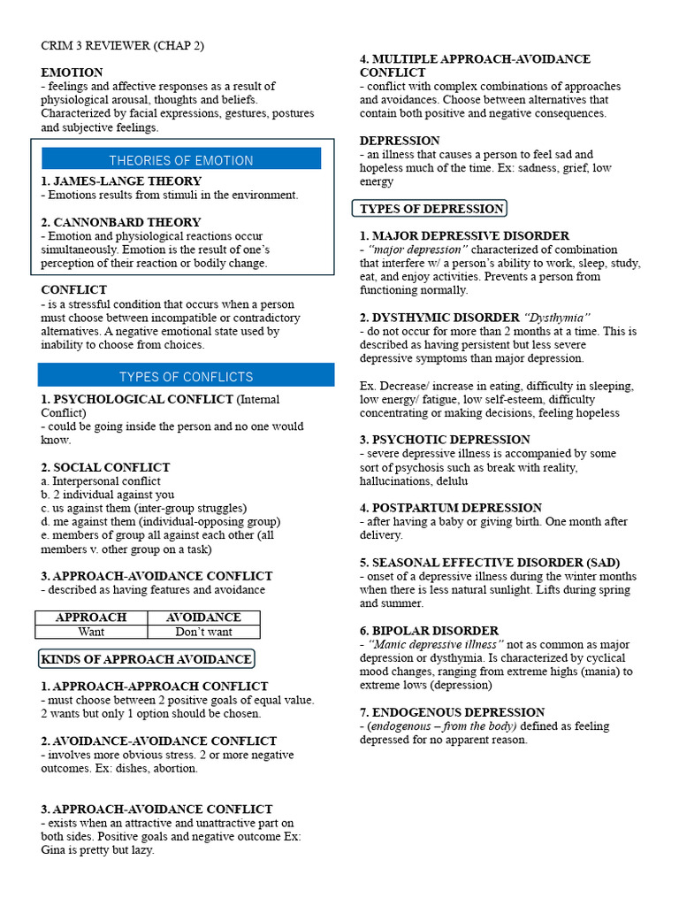 CRIM3-CHAP2-3 | PDF | Stress (Biology) | Anxiety