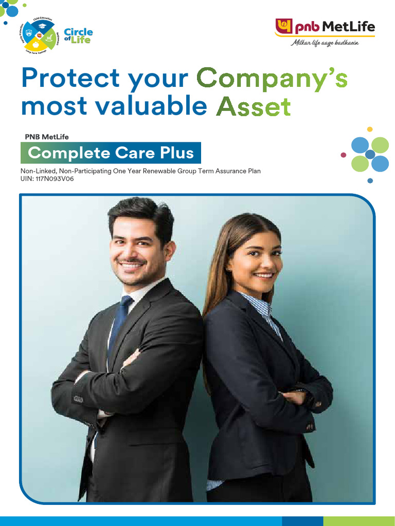 PNB MetLife Complete Care Plus Overview | PDF | Insurance | Life Insurance