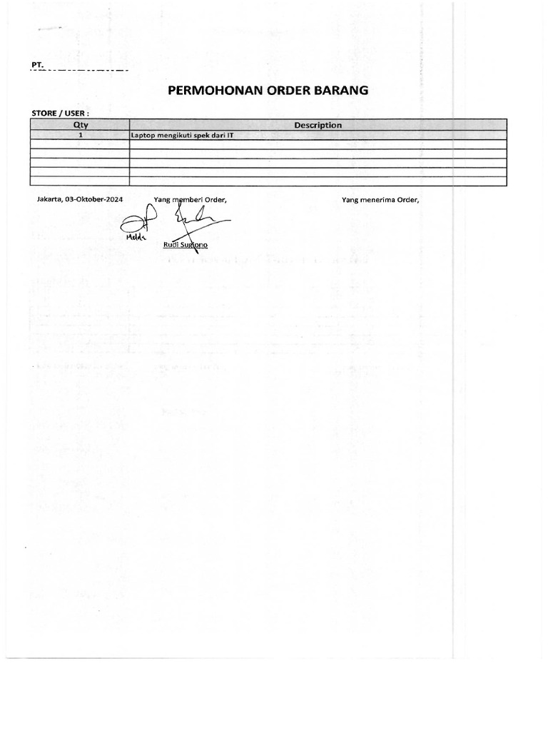 Pob Form | PDF